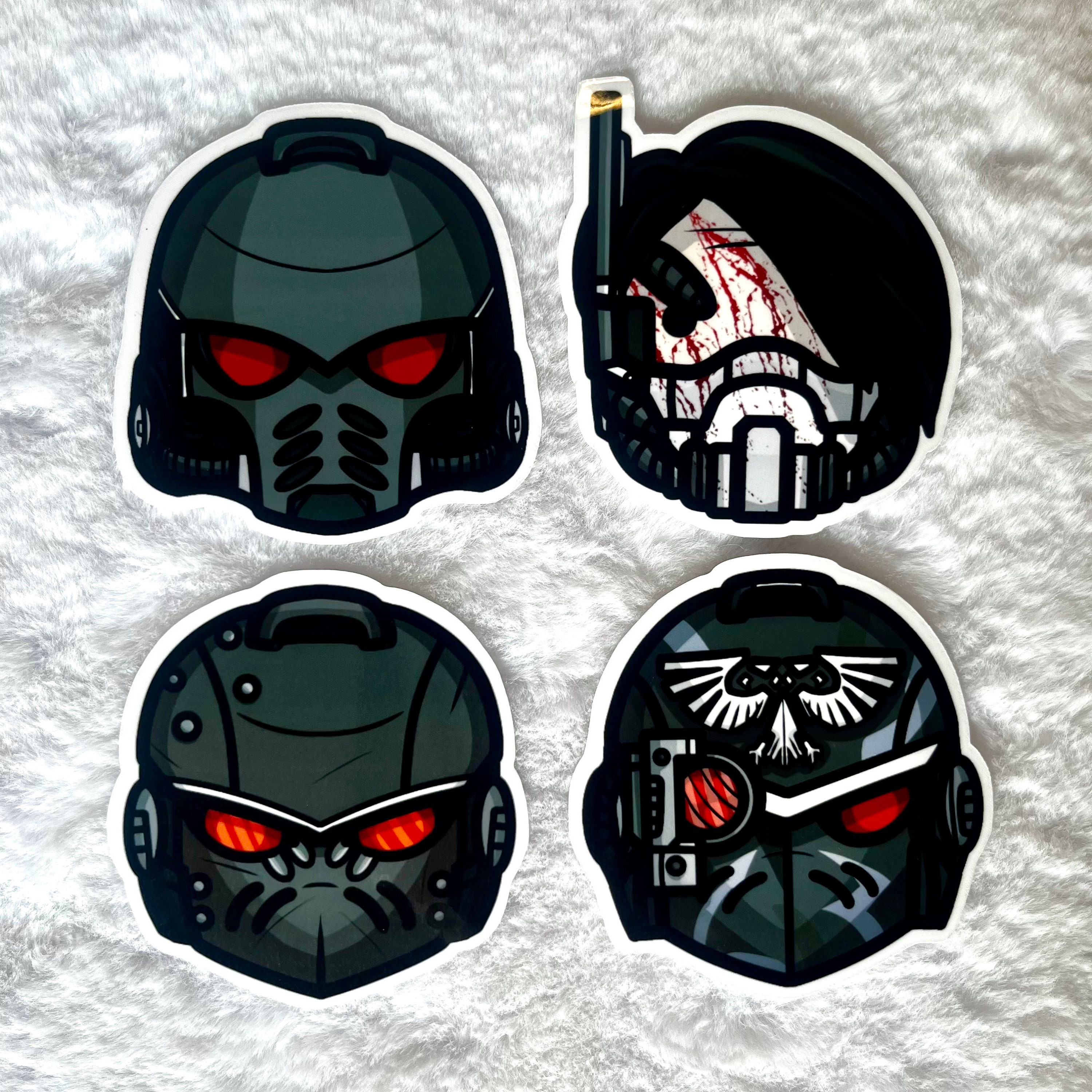 Warhammer40k Raven Guard Sticker Pack, Warhammer40k Stickers, Raven ...