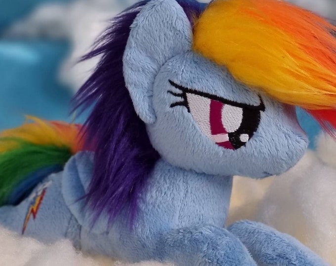 Rainbow Dash My Little Pony Plush Toy, Mlp Plush Pegasus, Mlp ...