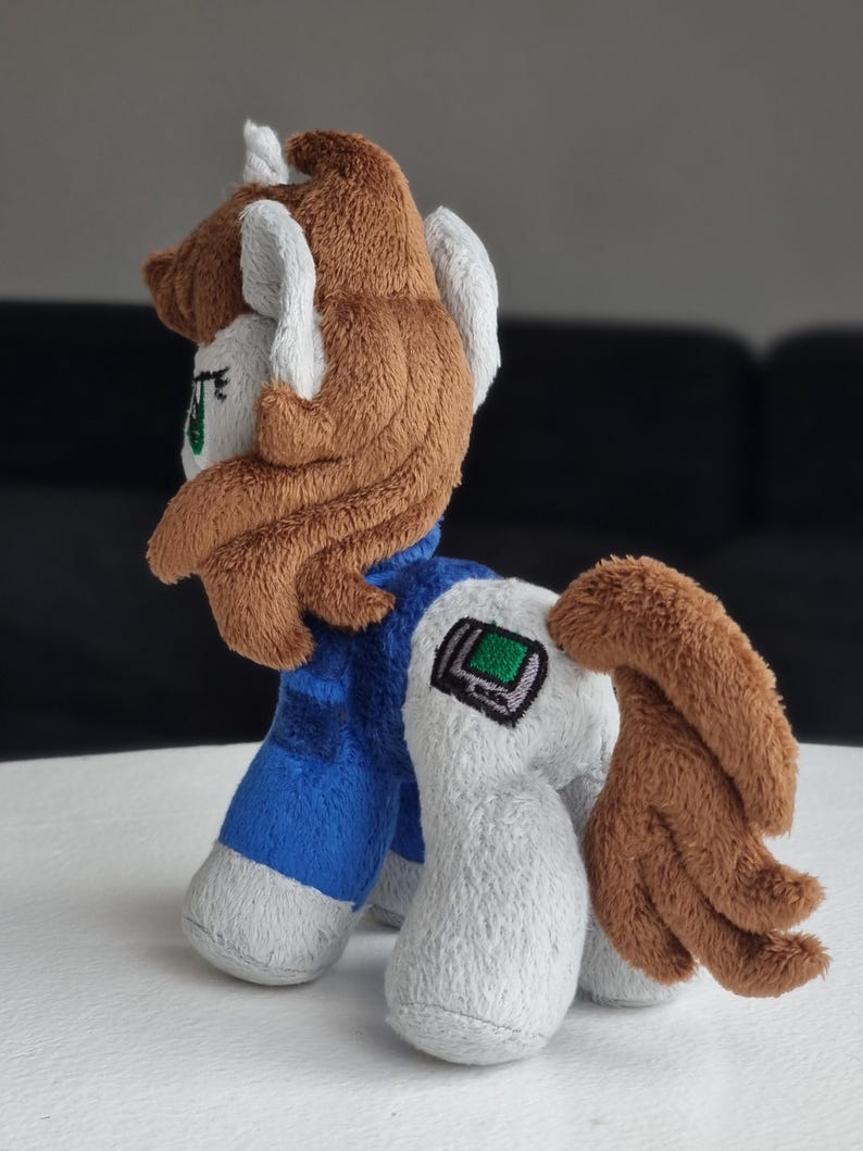 Littlepip Plushie: Fallout Equestria My Little Pony Plush Collectible ...
