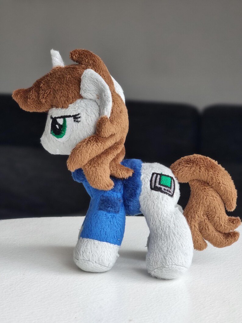 Littlepip Plushie: Fallout Equestria My Little Pony Plush Collectible ...