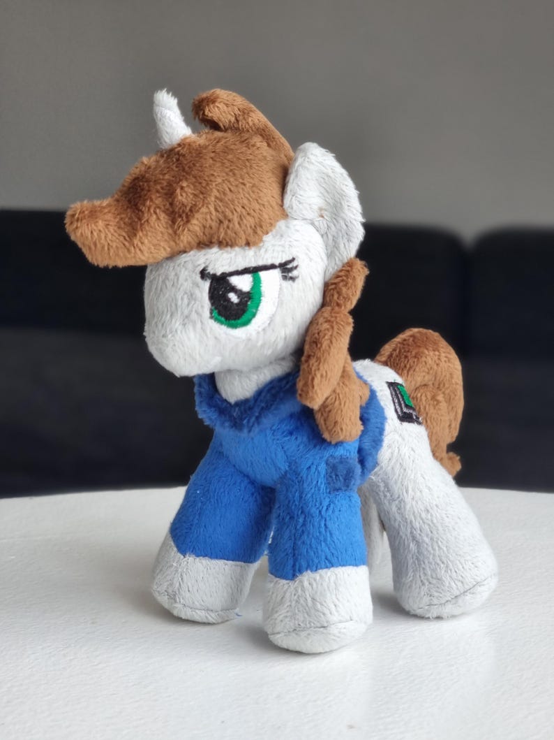 Littlepip Plushie: Fallout Equestria My Little Pony Plush Collectible ...