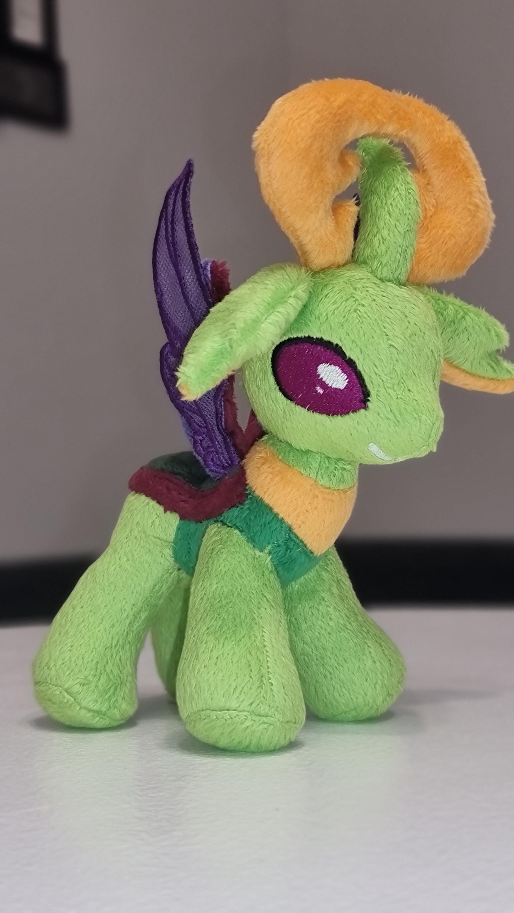 King Thorax Mini Plushie, My Little Pony Inspired, Collectible Figure ...