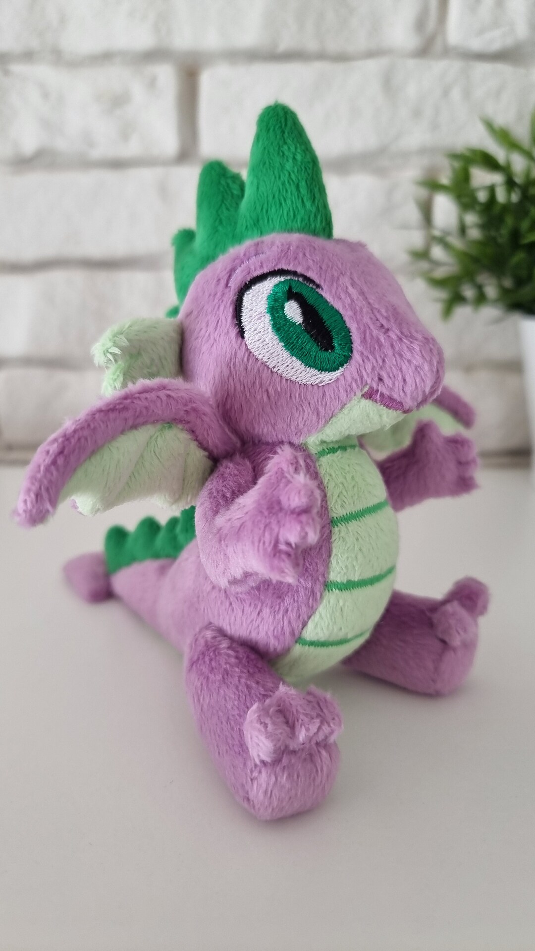 Мягкая игрушка Дракон Спайк My Little Pony - Etsy