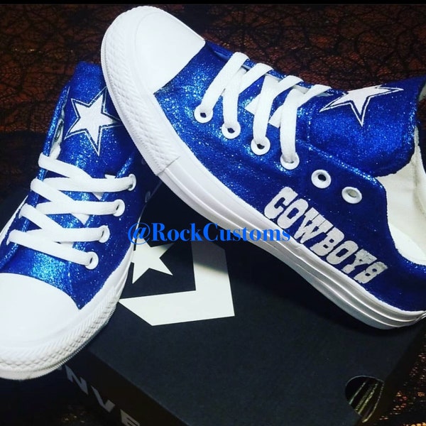 Dallas Cowboys Shoes - Etsy