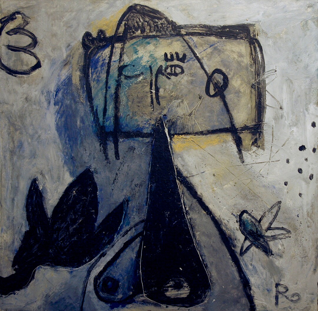 SHE'S A GIRL - Original Oil on Canvas Painting of the Famous Bulgarian Contemporary Artist Rosen ...