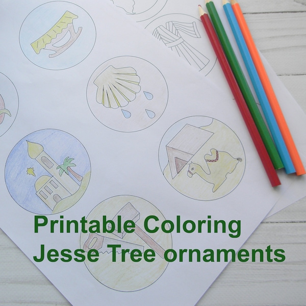 Jesse Tree Ornaments - Etsy