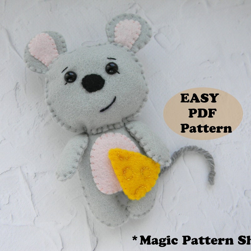 Felt Mouse Pattern - Etsy