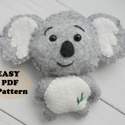 Baby Wombat PDF Sewing Pattern-diy-wombat Toy - Etsy