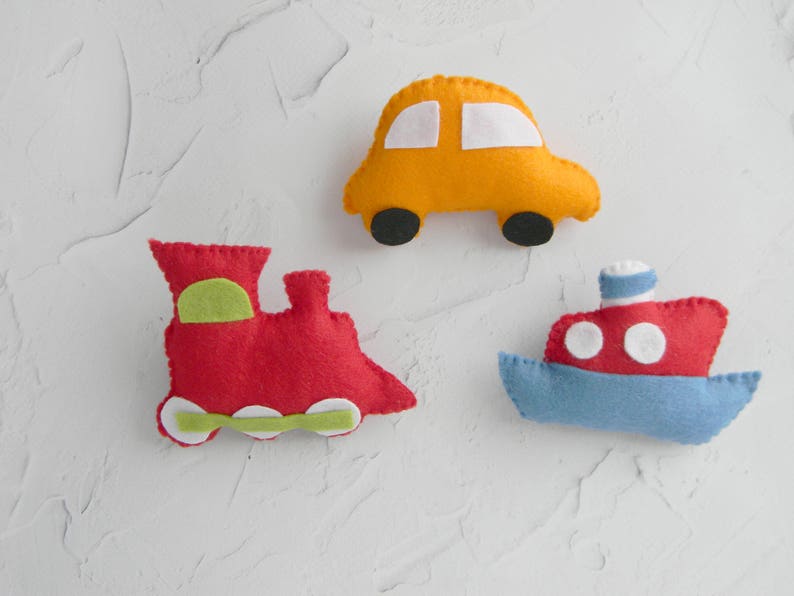 Transportation Mobile Pattern Baby Mobile Pattern Felt Sewing | Etsy