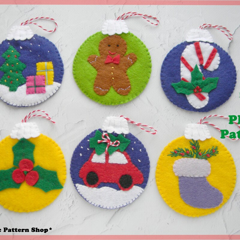 Felt Bauble - Etsy