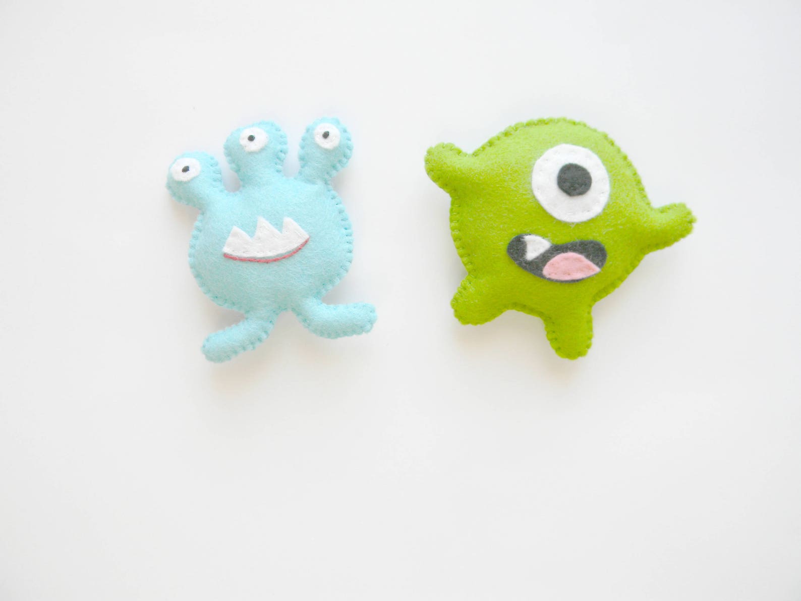 PDF Felt Monster Pattern Plush Monster Toy Alien Softie Sewing | Etsy ...