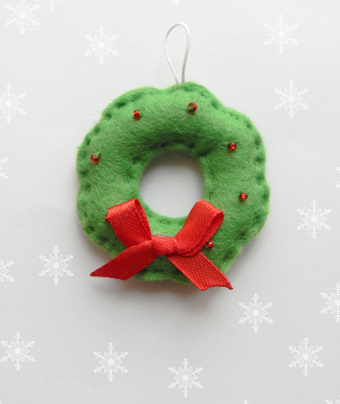 PDF Pattern Easy Christmas Ornaments Pattern Candy Cane - Etsy