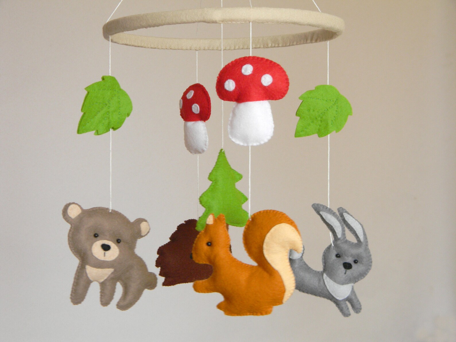 Squirrel Ornament PDF Pattern Felt Squirrel Pattern DIY Softie - Etsy