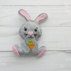 Easter Bunny Ornament PDF Pattern Kawaii Softie Sewing Pattern - Etsy