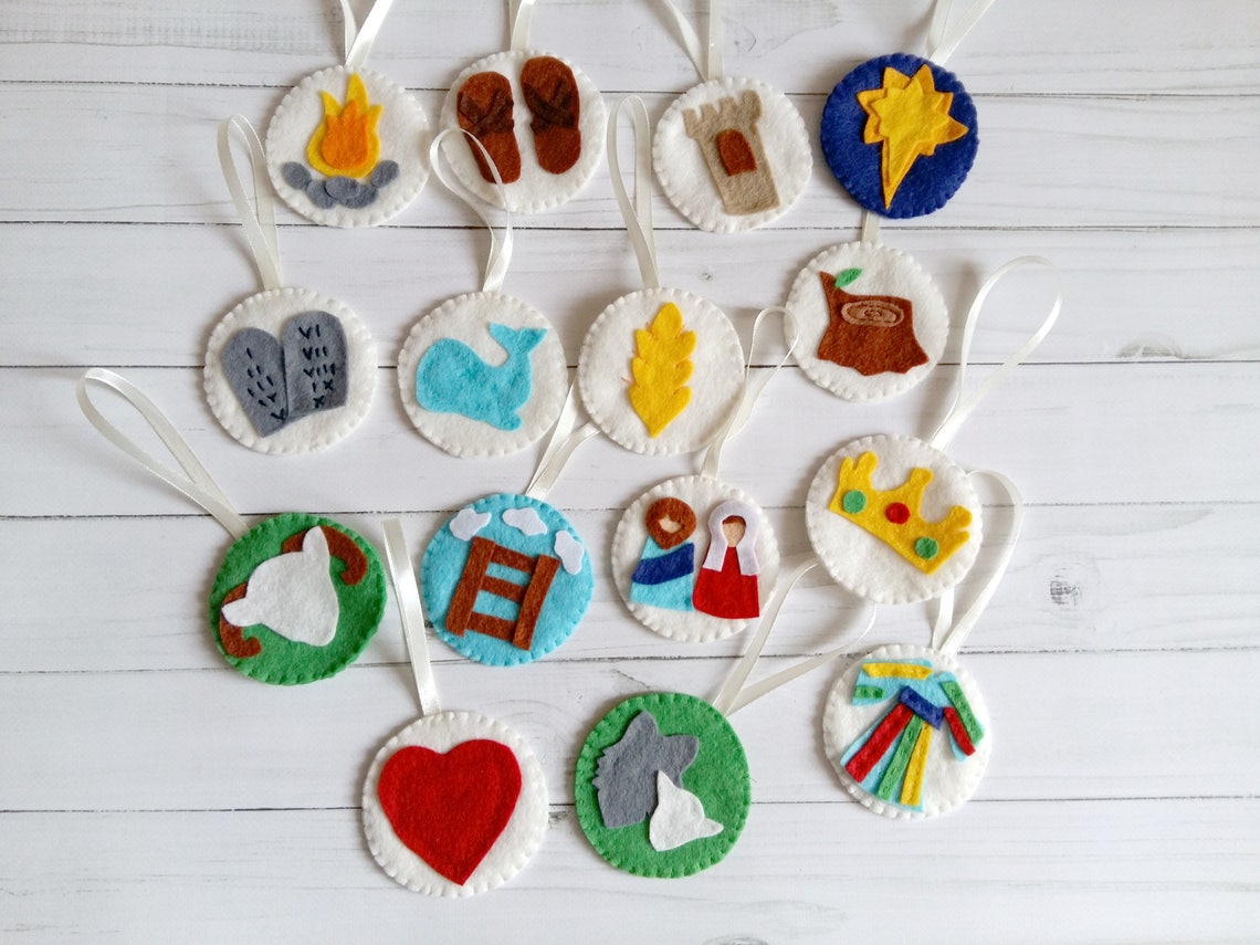 PDF Pattern Jesse Tree Ornaments Templates for Jesse Tree - Etsy Canada