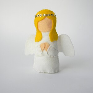 PDF Pattern Felt Angel Hand Stitched Angel Doll Christmas Angel ...