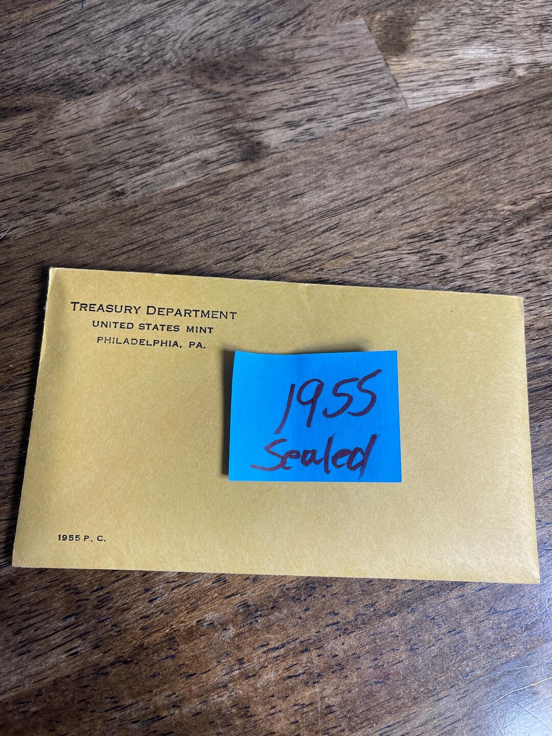 1955 Proof 5-coin Set Uncirculated Unopened Sealed Envelope - Etsy