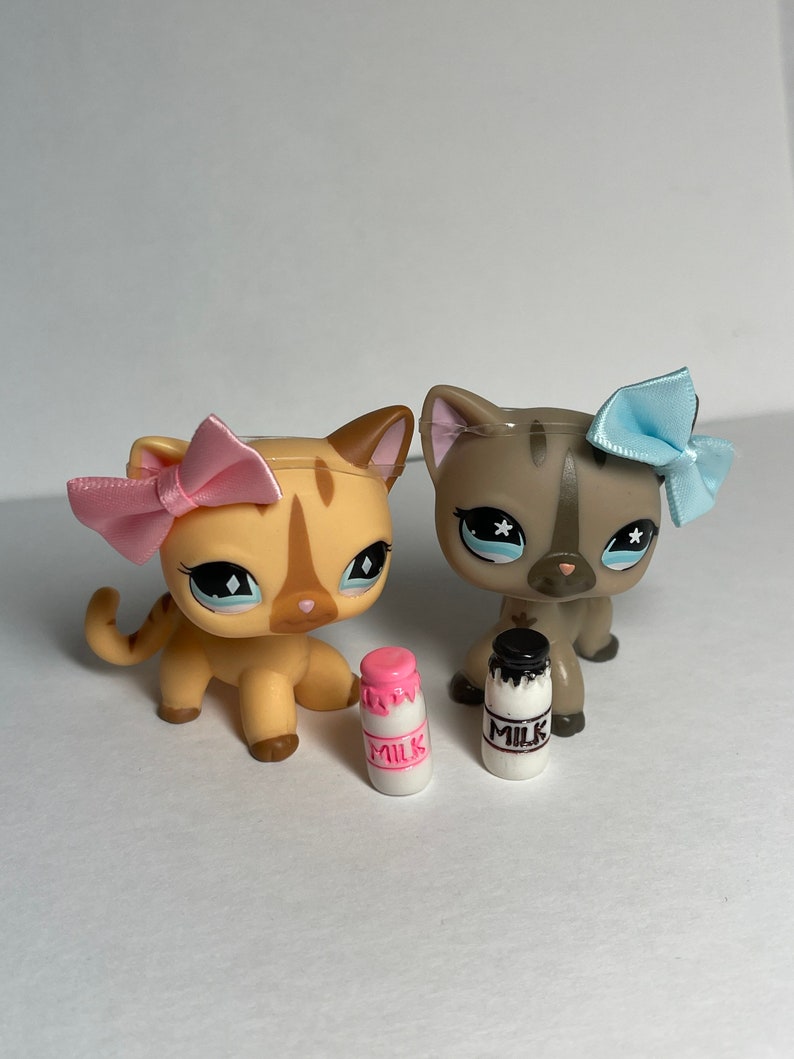LPS Littlest Pet Shop 468 and 886 Shorthair Cats - Etsy