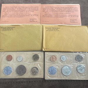 1963 Coin Proof Set - Etsy