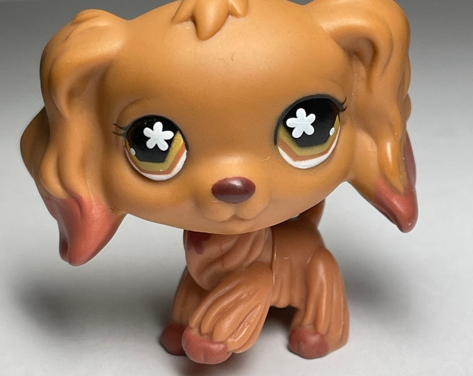 LPS Littlest Pet Shop 716 Cocker Spaniel Hasbro Collector Toys LPS Pets ...
