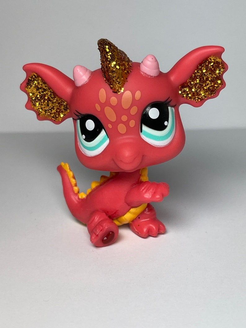 LPS Littlest Pet Shop 2484 Dragon Hasbro Collector - Etsy