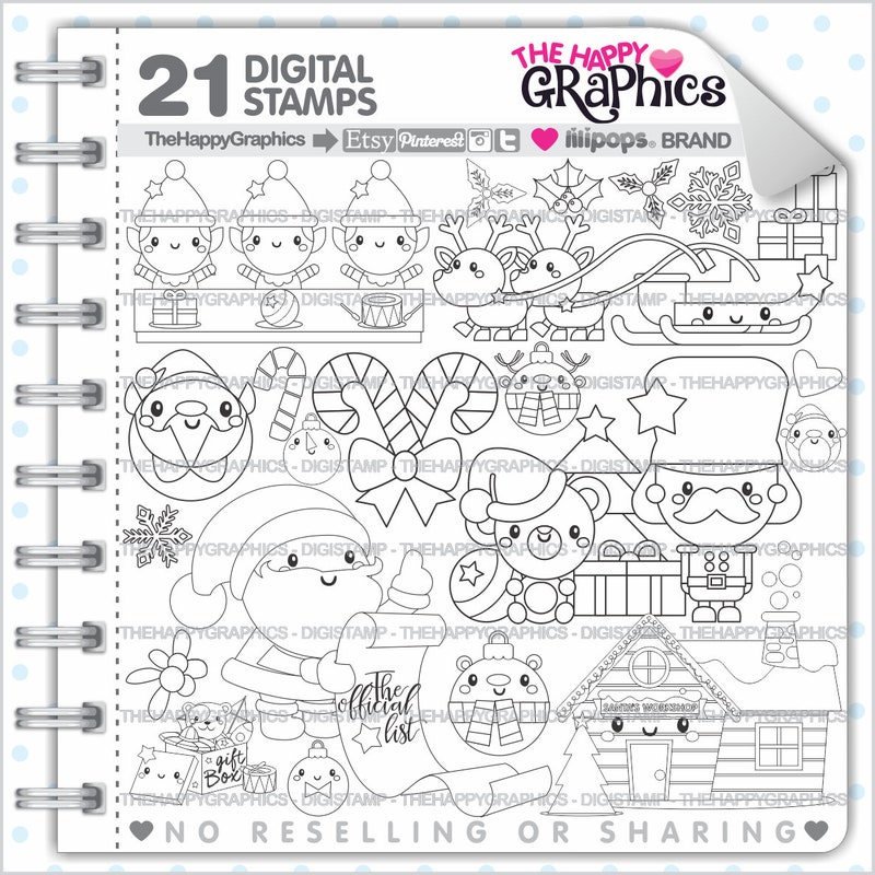 Cute Digi Stamps - Etsy