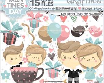 Love Clipart Love Graphic Valentines Day Clipart COMMERCIAL | Etsy