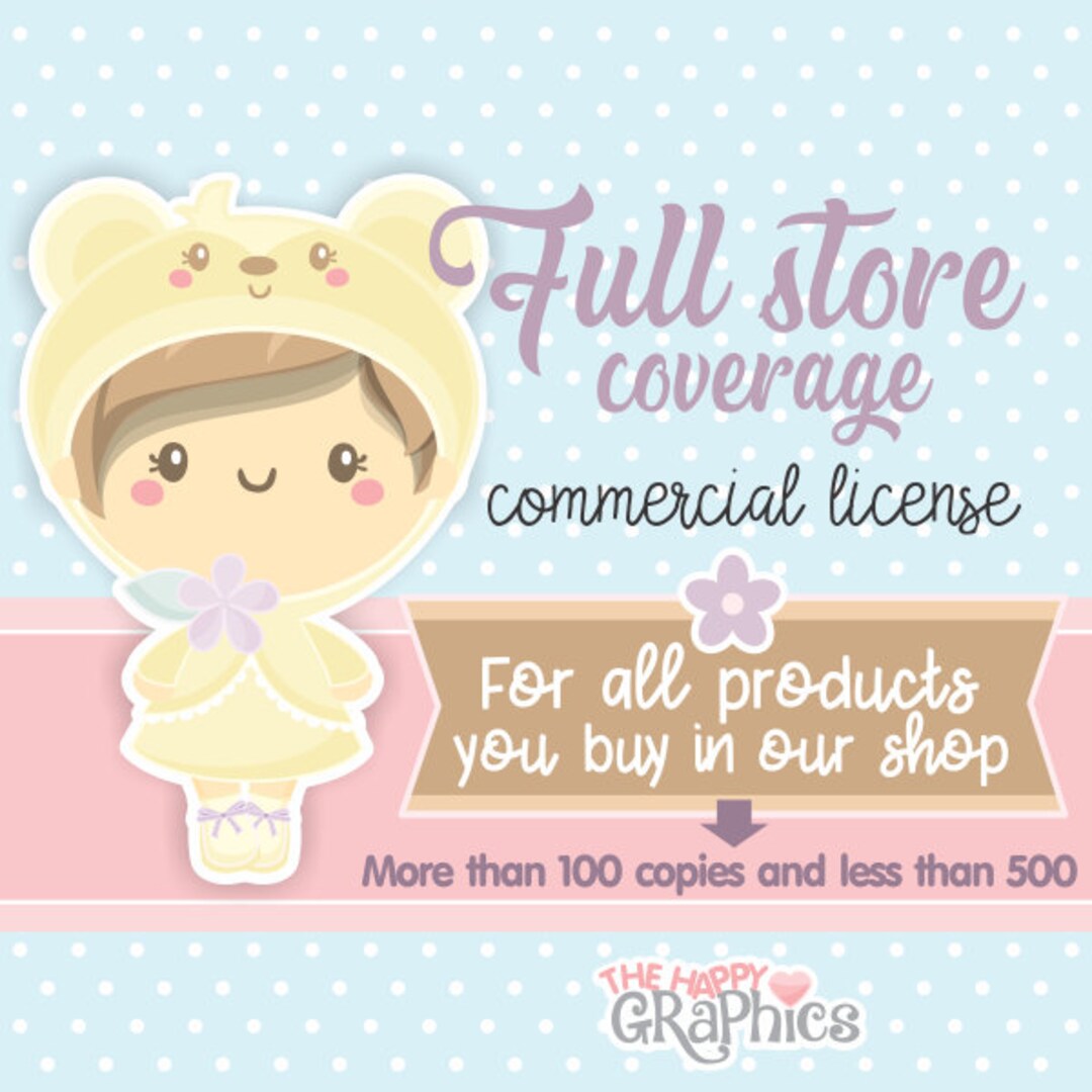 Commercial License, Full Store Coverage for More Than 100 and Less Than ...