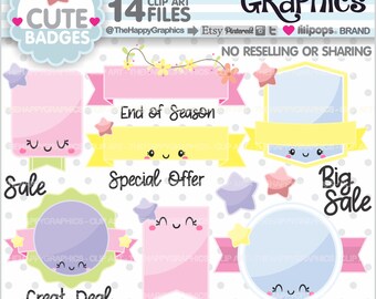 Frame Clipart Badge Graphics COMMERCIAL USE Label Clipart - Etsy