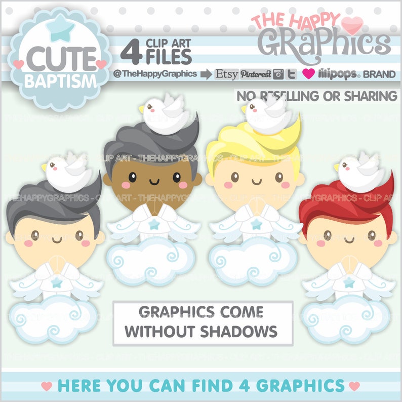 Baptism Clipart Baptism Graphics COMMERCIAL USE Baptism Boy - Etsy