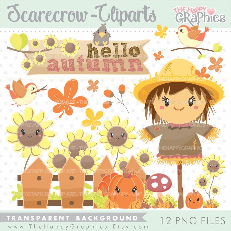 Autumn Clipart - Etsy