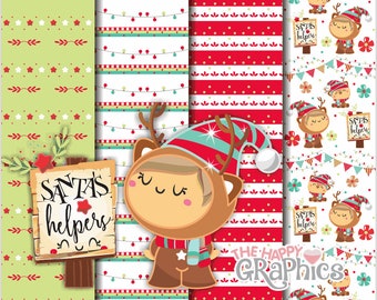 Cute Digital Paper COMMERCIAL USE Cute Pattern Printable | Etsy