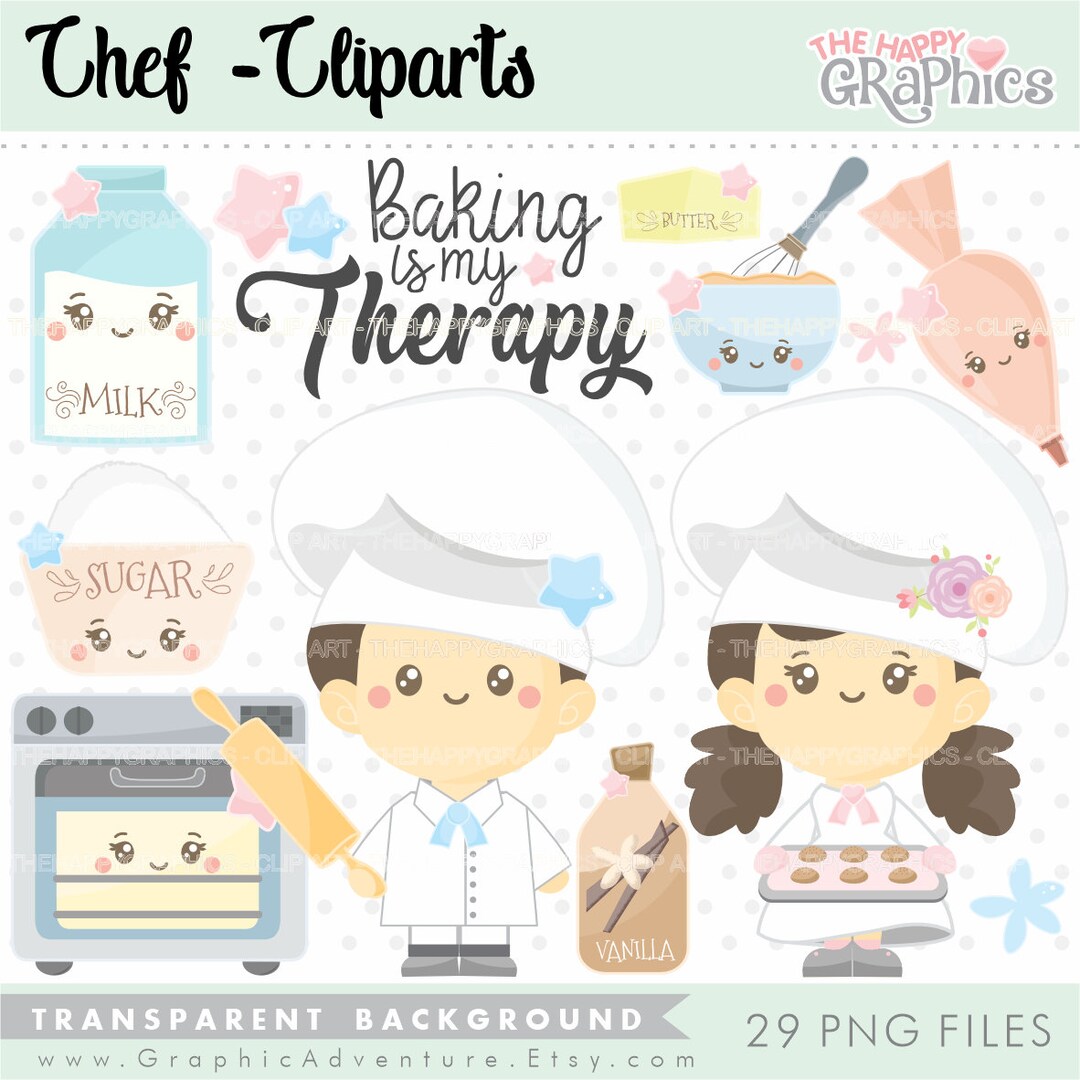 Chef Clipart, Chef Graphics, Chef Images, Cooking Clipart,chef Party ...