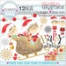 Christmas Clipart, Santa Clipart, COMMERCIAL USE, Noel Clipart ...