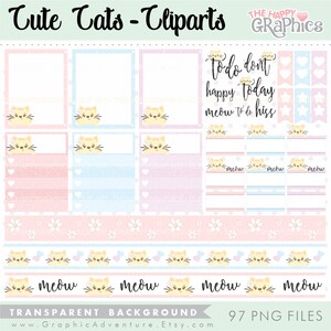Planner Elements, Reminder Clipart, Badges, Note Paper, Stationary ...