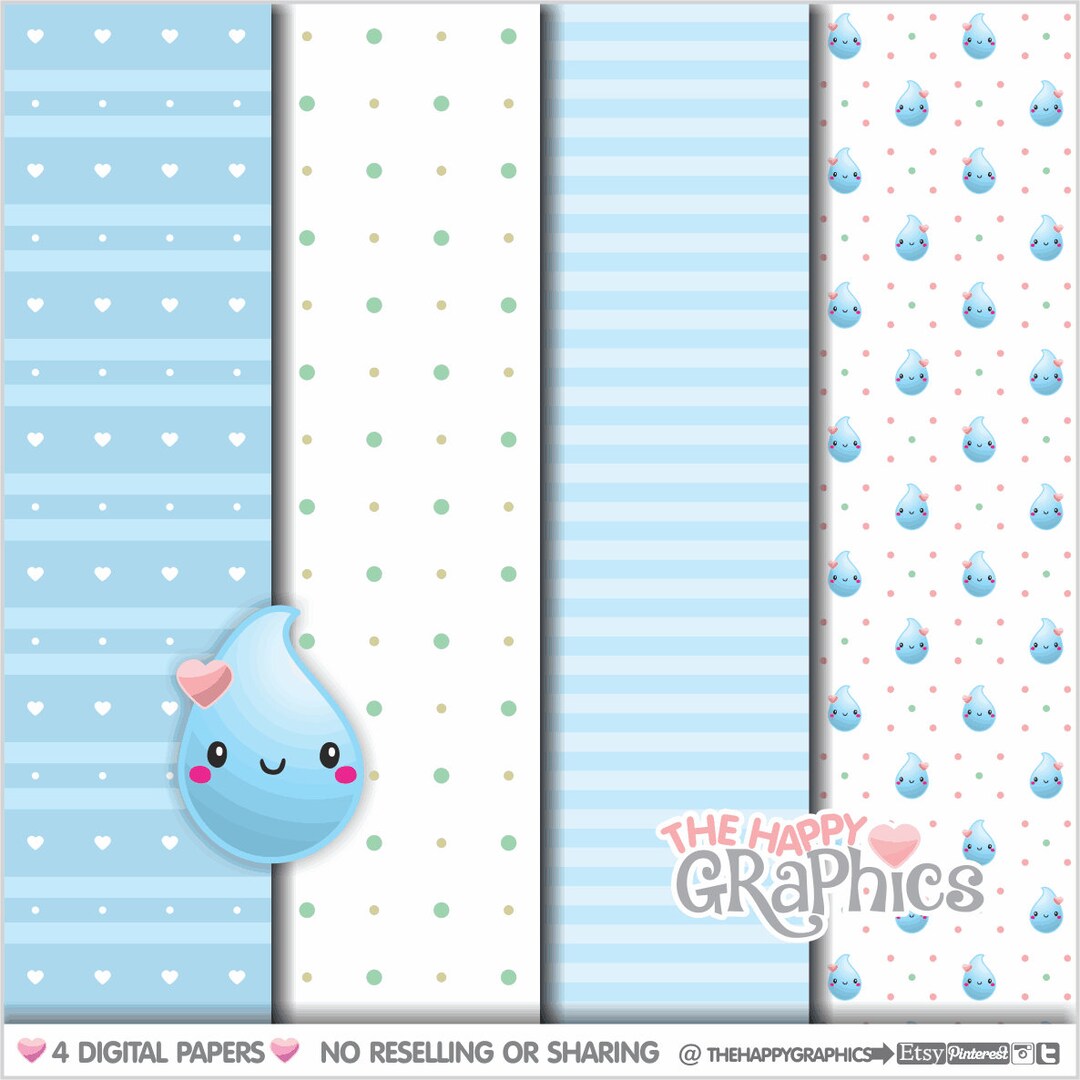Hydration, Digital Paper, Digital Pattern, Wellness, Water Bottle ...