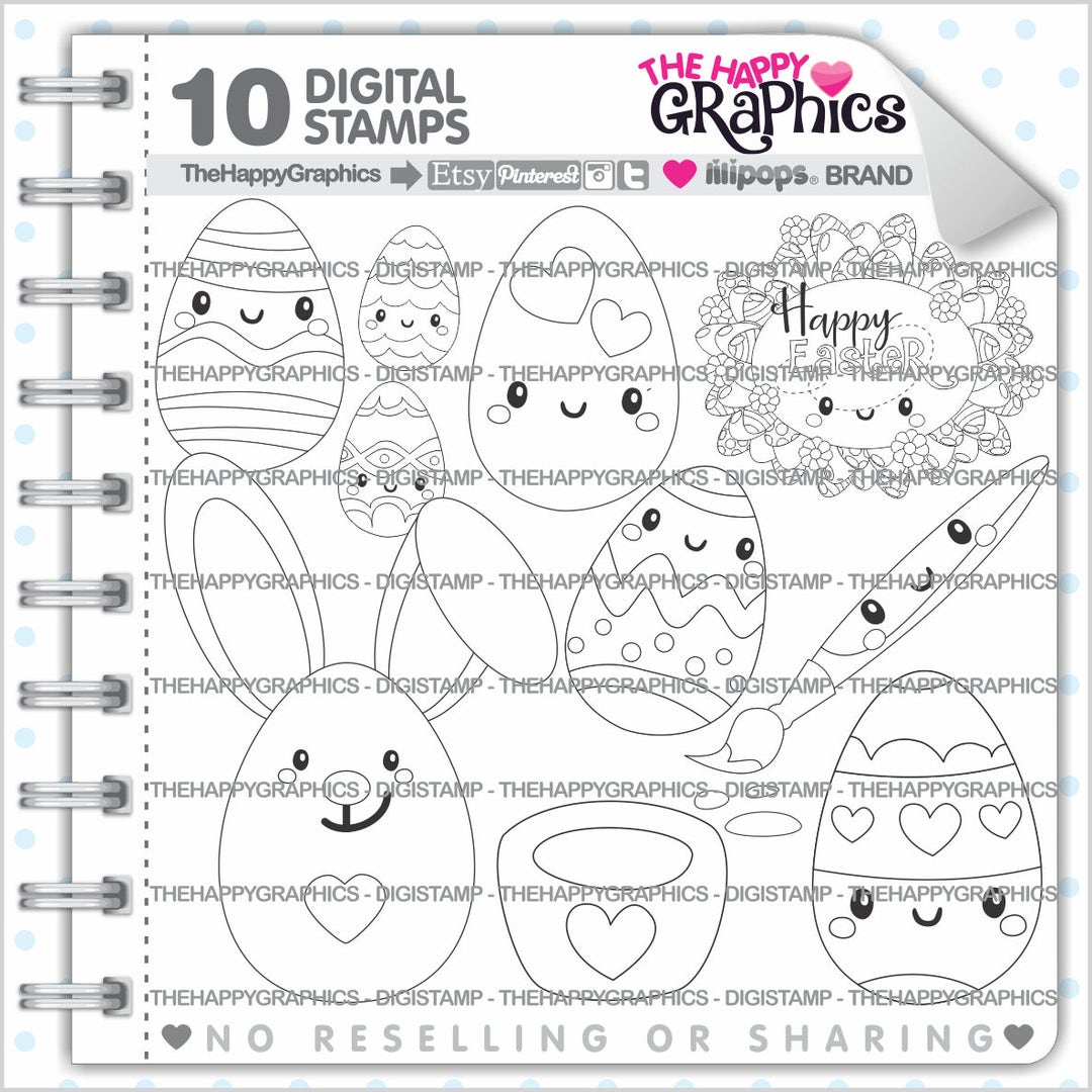 Rabbit Stamp, Commercial Use, Digi Stamp, Digital Image, Rabbit ...