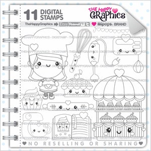 Bakery Digistamp, Digital Images, Digital Graphics, Digital Stamps ...