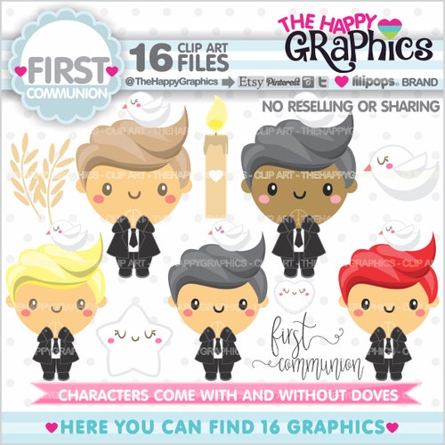 First Communion Clipart Commercial Use Christian Clipart - Etsy
