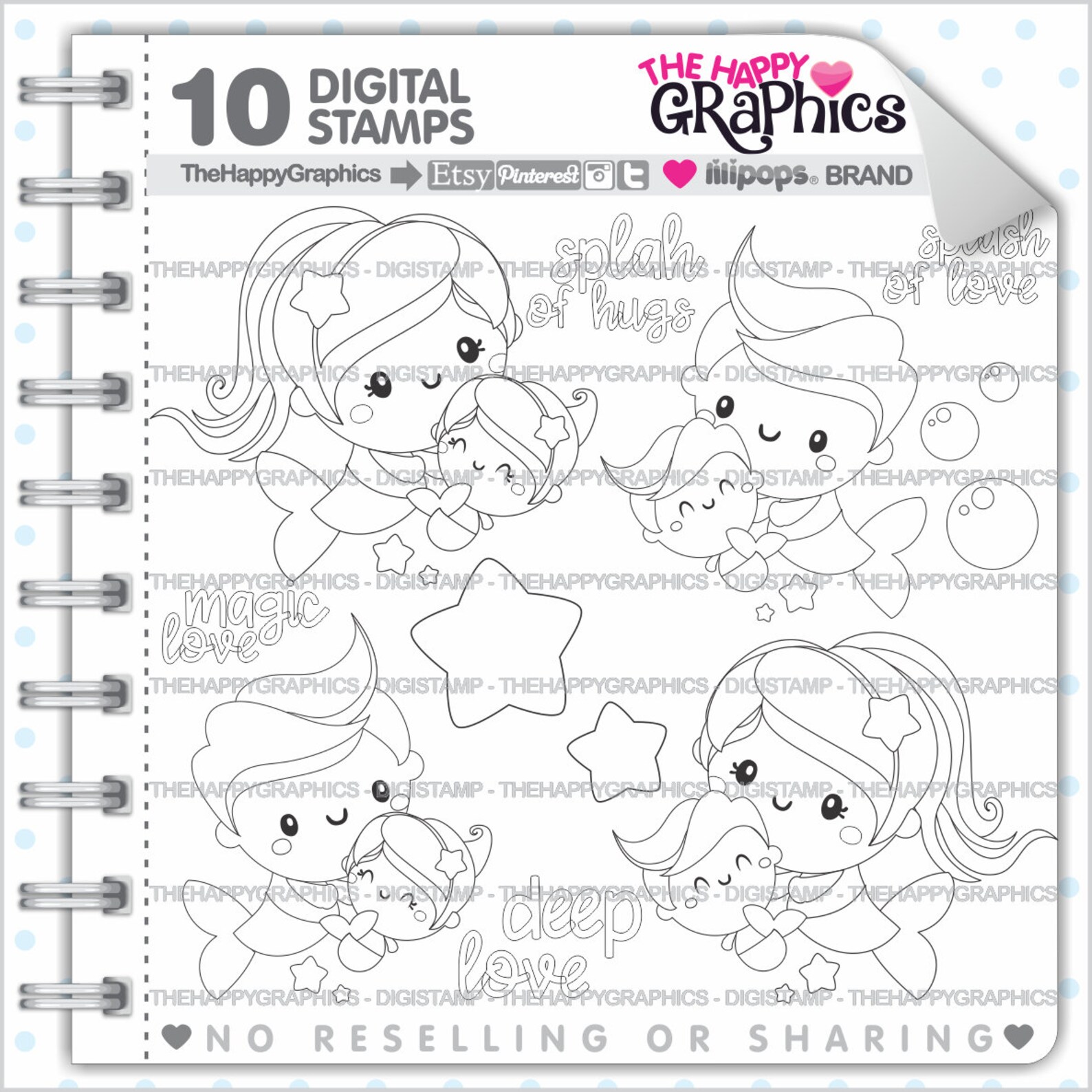 Baby Stamps Commercial Use Digi Stamp Dad Stamp Family - Etsy