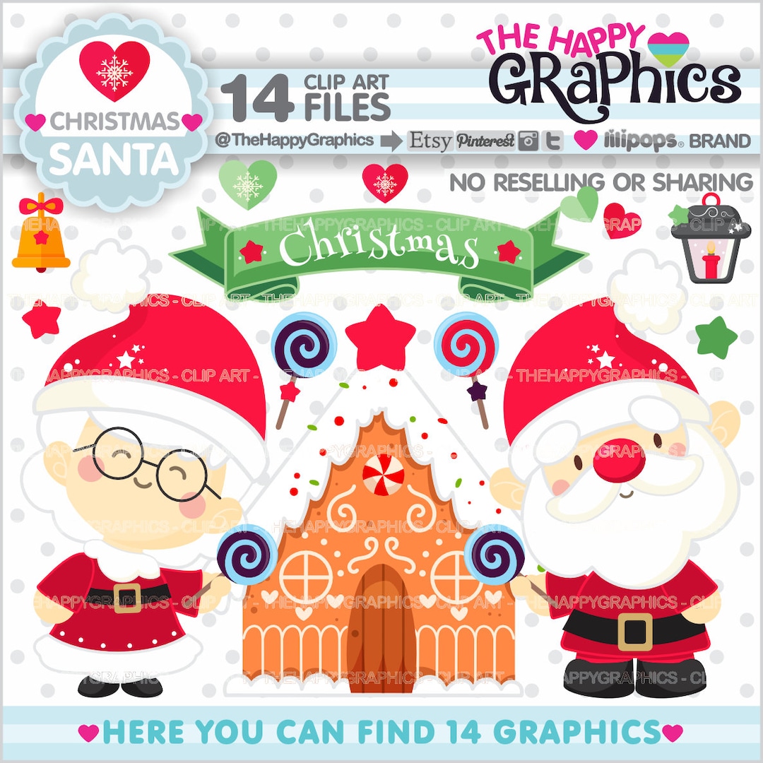 Santa Claus Clipart, Christmas Clipart, Noel Clipart, Noel Graphics ...