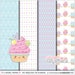 Ice Cream Digital Papers Pattern COMMERCIAL USE Sweet - Etsy