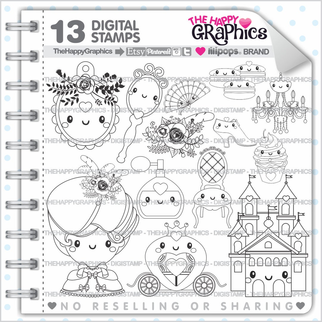 Marie Antoinette Stamp COMMERCIAL USE Digi Stamp Digital - Etsy