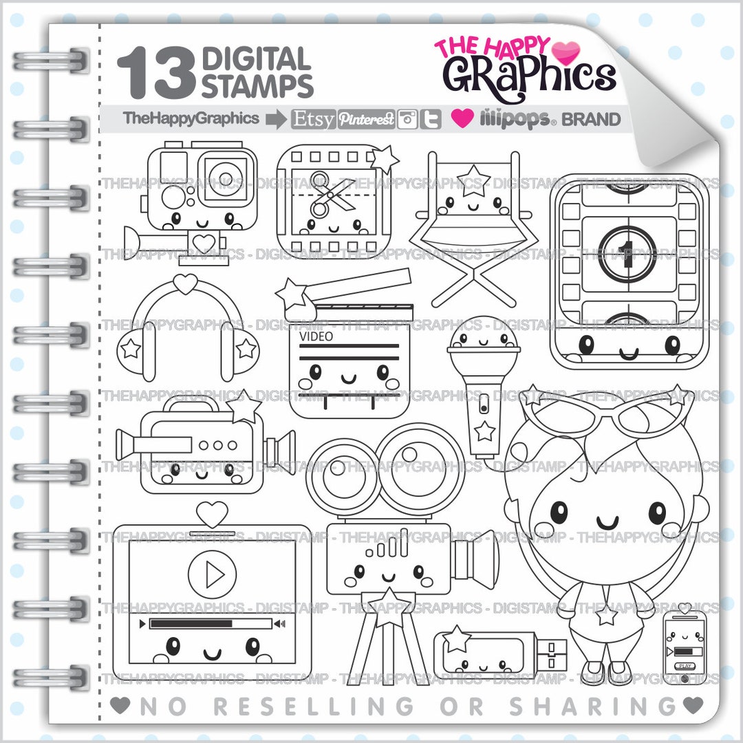 Video Stamps, Video Images, COMMERCIAL USE, Video Stuff, Coloring Pages ...