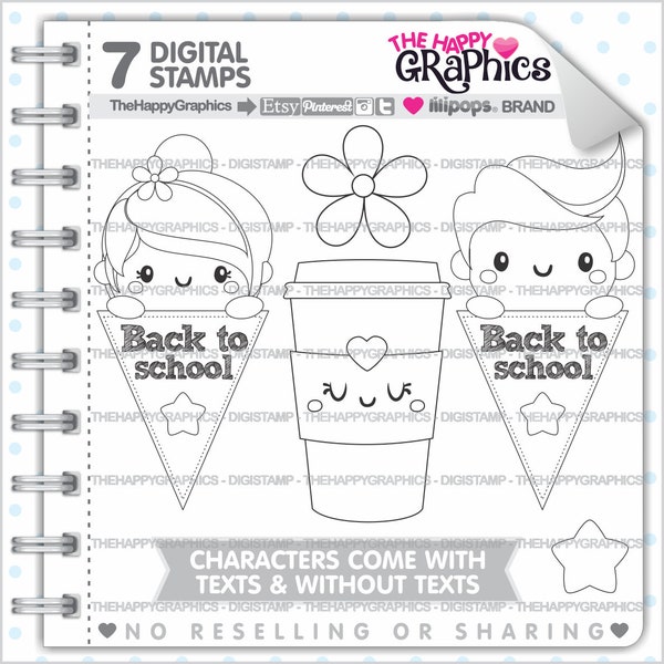 Cute Digi Stamps - Etsy