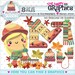 Autumn Clipart, Autumn Graphic, COMMERCIAL USE, Autumn Party, Planner ...