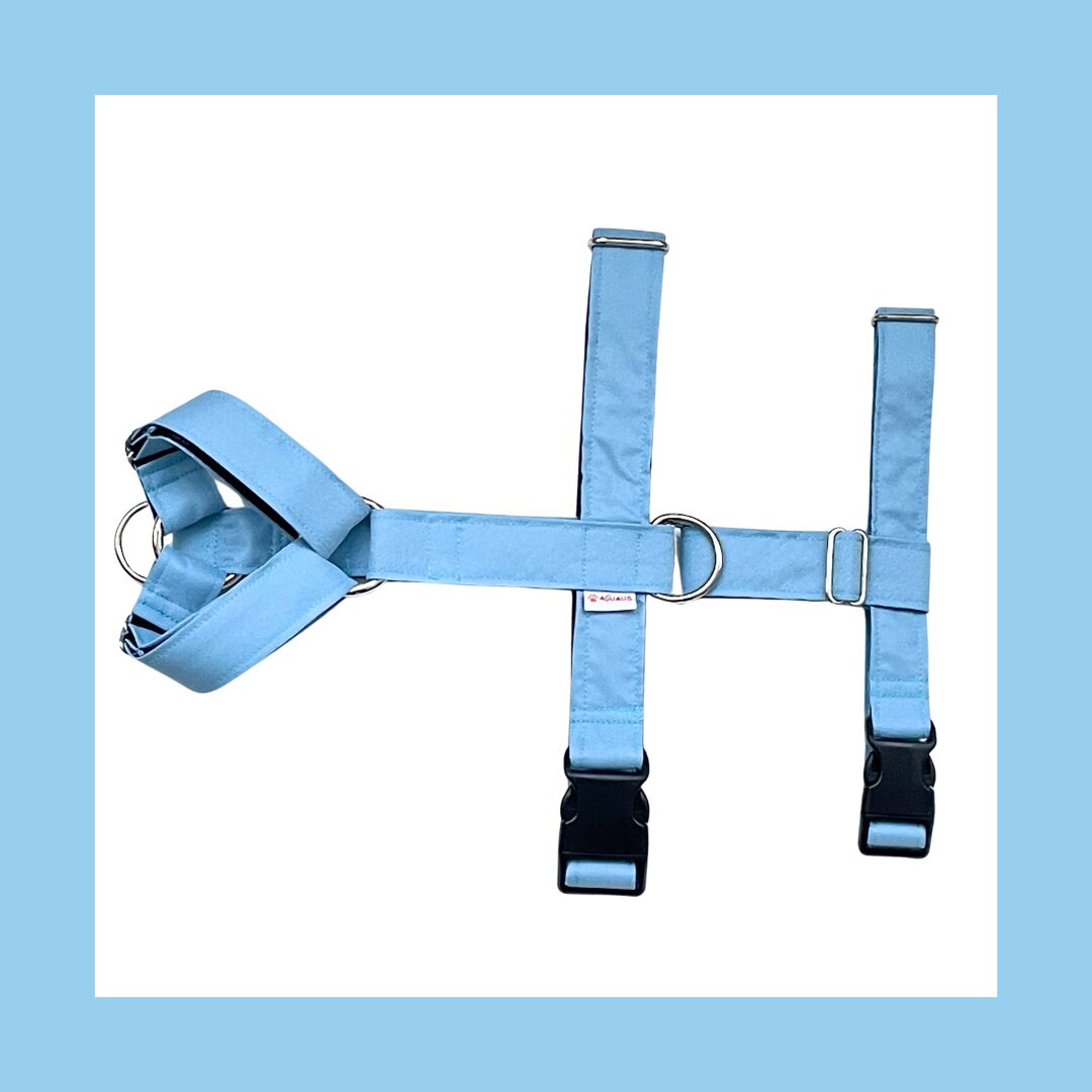 Triple Dog Harness for Greyhound and Other Breeds Blue Sky. Not Pull ...