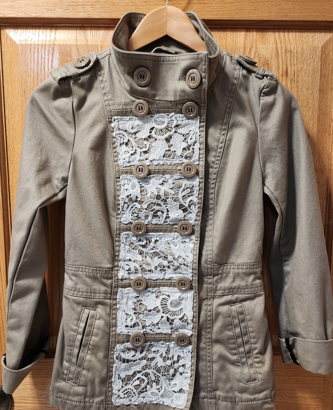 Ladies Embellished Military Style Jacket - Etsy