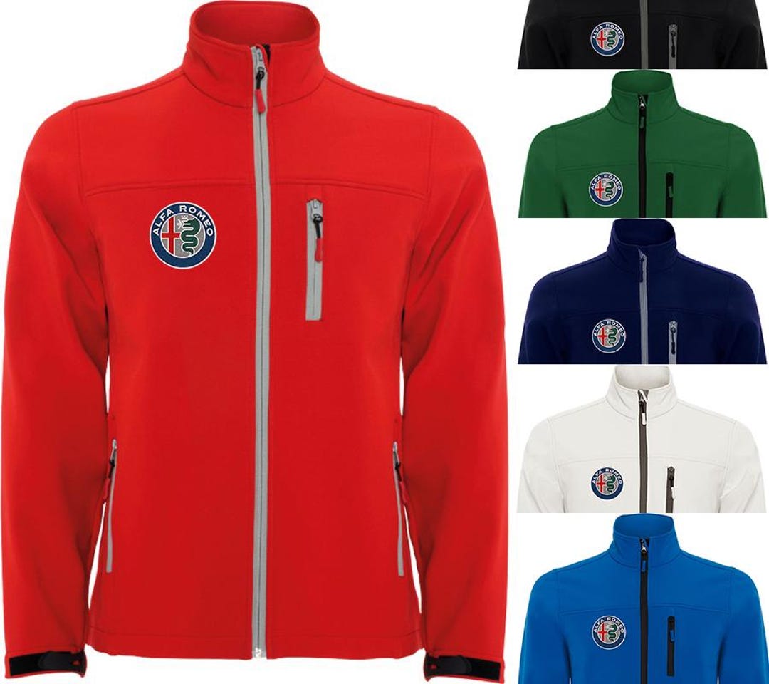 Alfa Romeo Softshell Jacket / Veste Mantel Blouson Parka / Motorsport ...