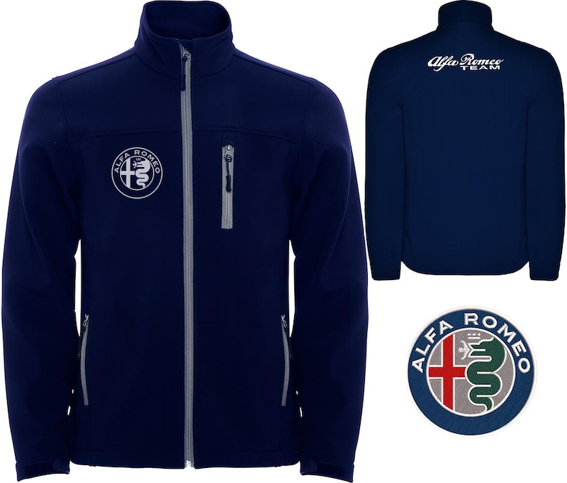 Alfa Romeo Softshell Jacket / Veste Mantel Blouson Parka / Motorsport ...